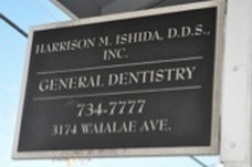 Contact Us - Dr. Harrison Ishida, DDS